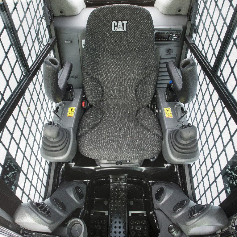 New Hand & Foot Controls for Cat® Skid Steer Loaders & Compact Track ...