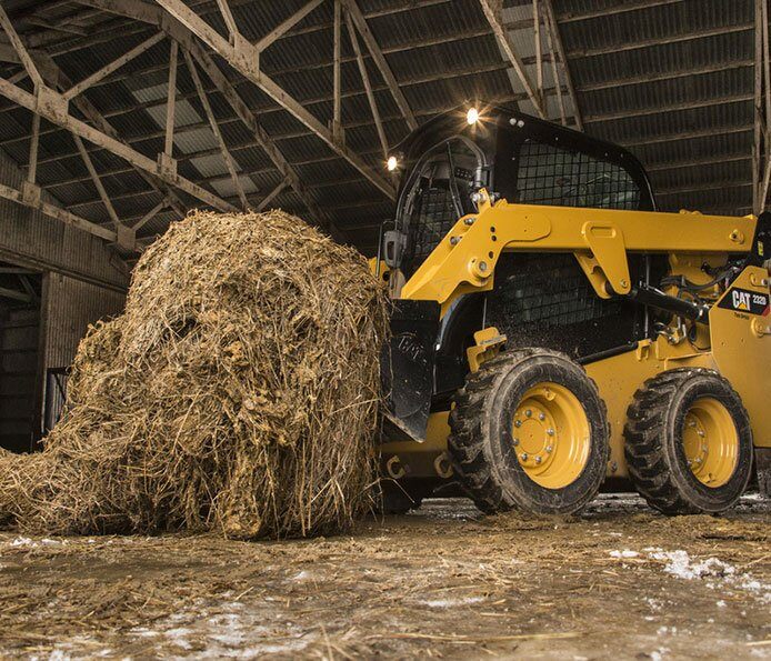 New Hand & Foot Controls for Cat® Skid Steer Loaders & Compact Track ...