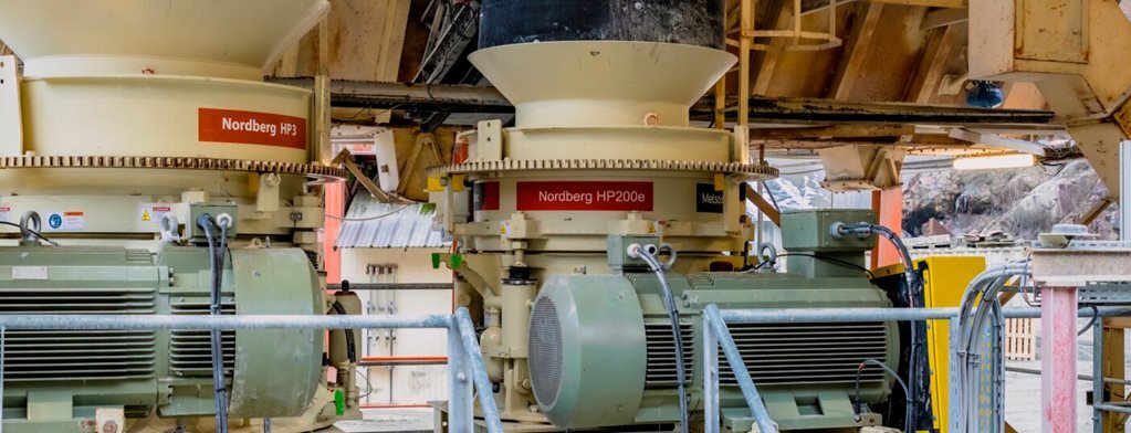 Metso Stationary Cone Crusher HP500