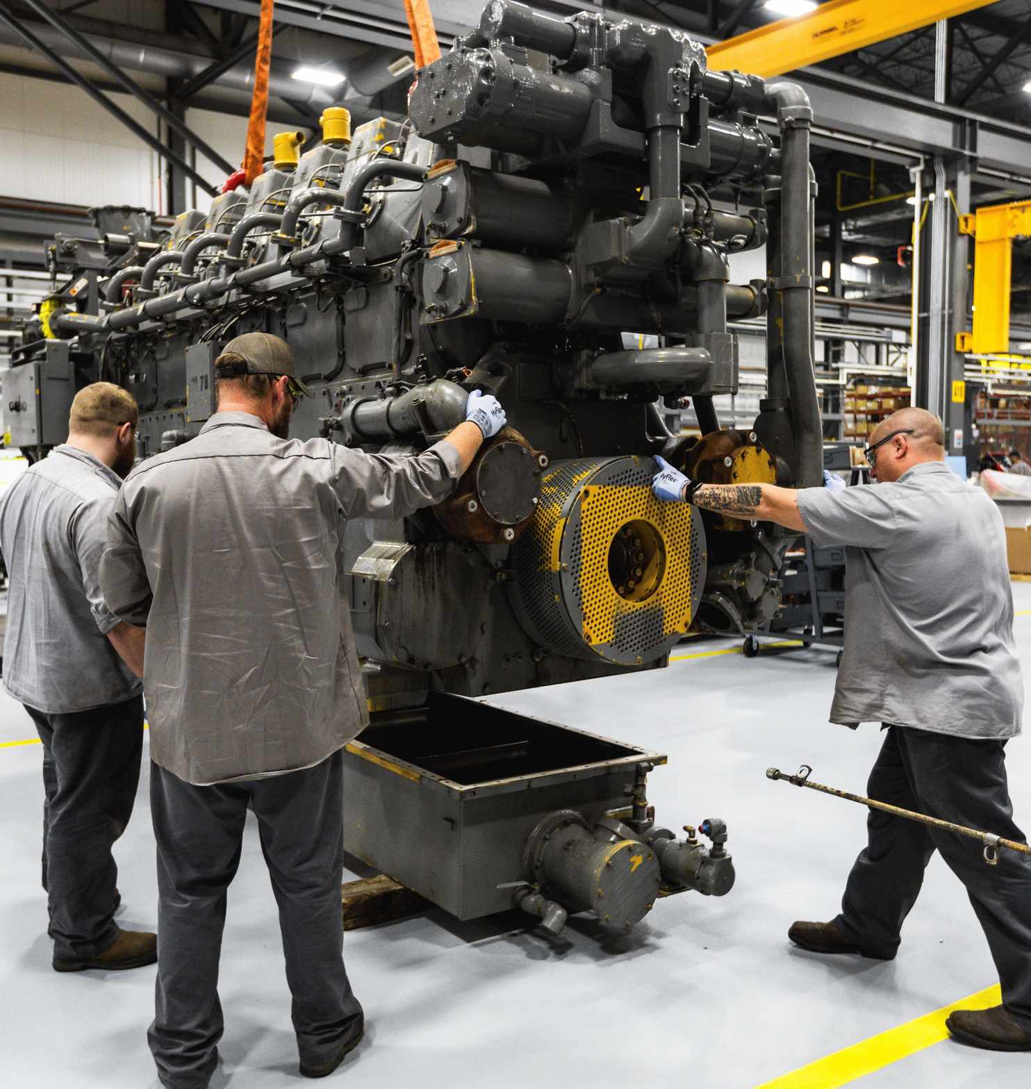 Industrial Gas Compression Engine Rebuild Services | Cat® G3600