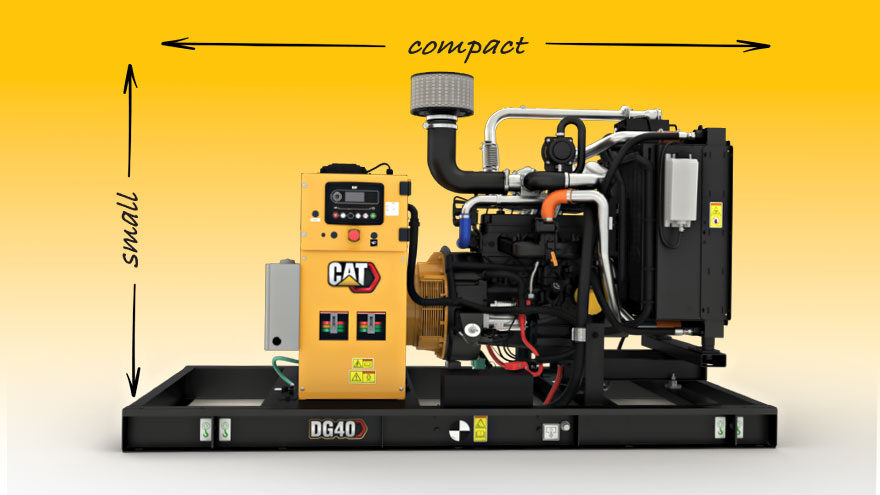 Compact and Eco-Friendly Power: Introducing the Cat DG40-80 Natural Gas ...