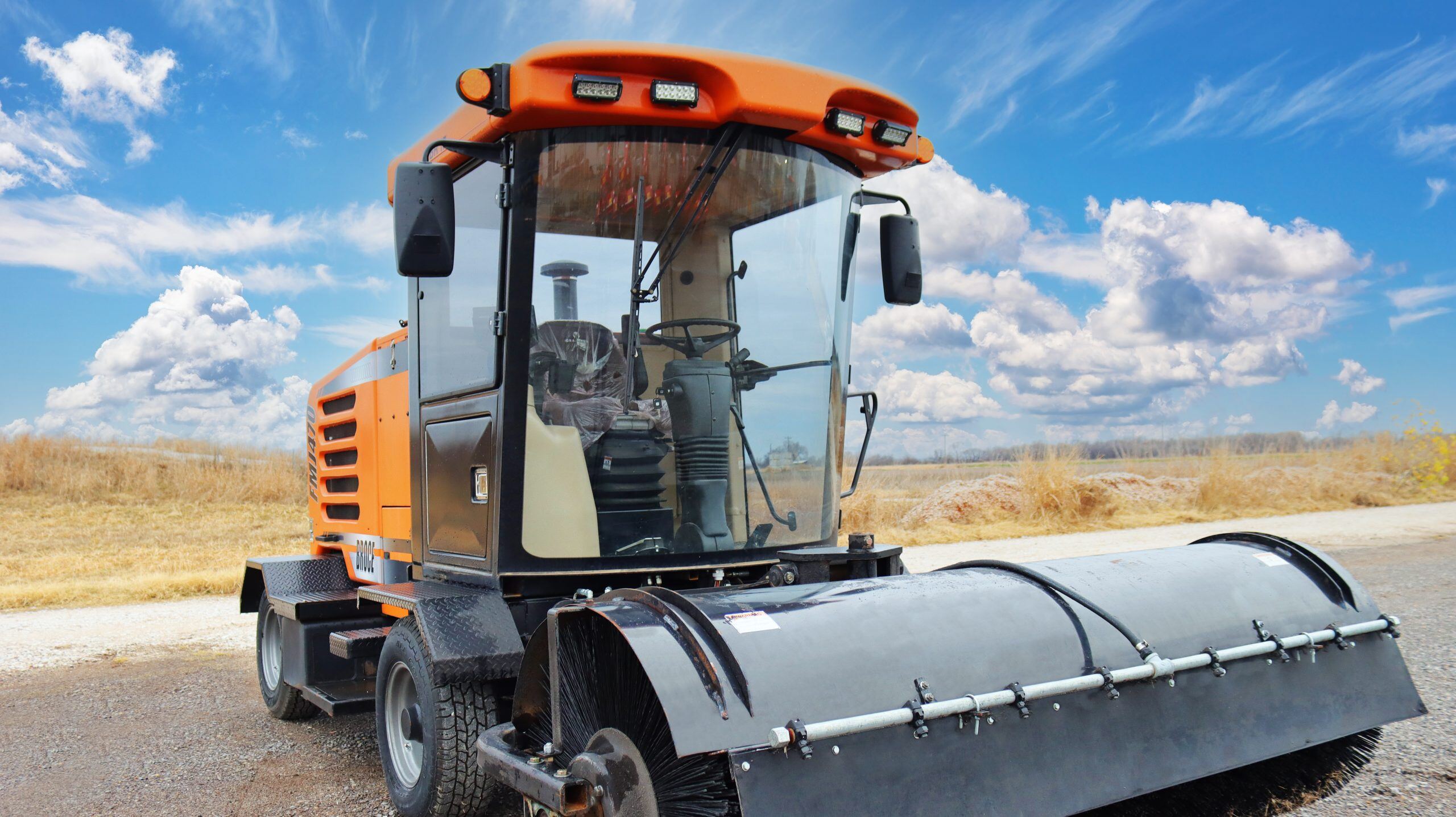 Broce FMJ470 Front Mount Construction Sweeper