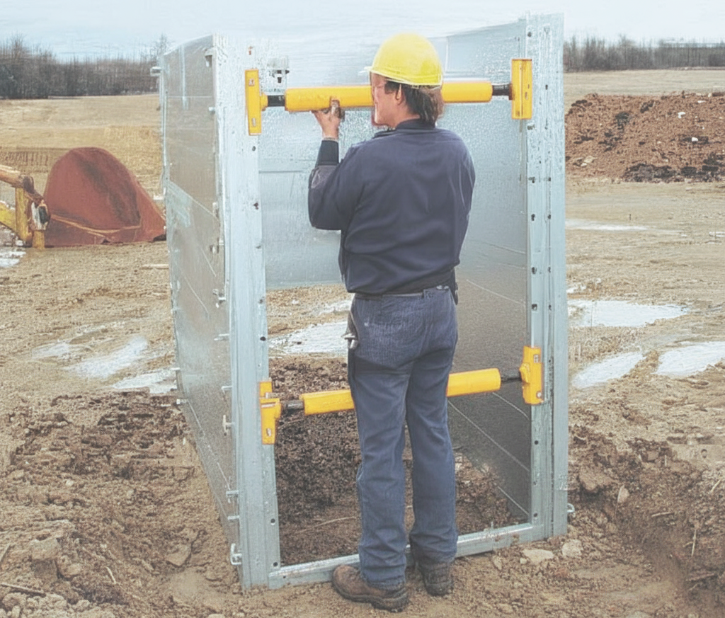 PCATS Series Aluminum Panel Trench Shields