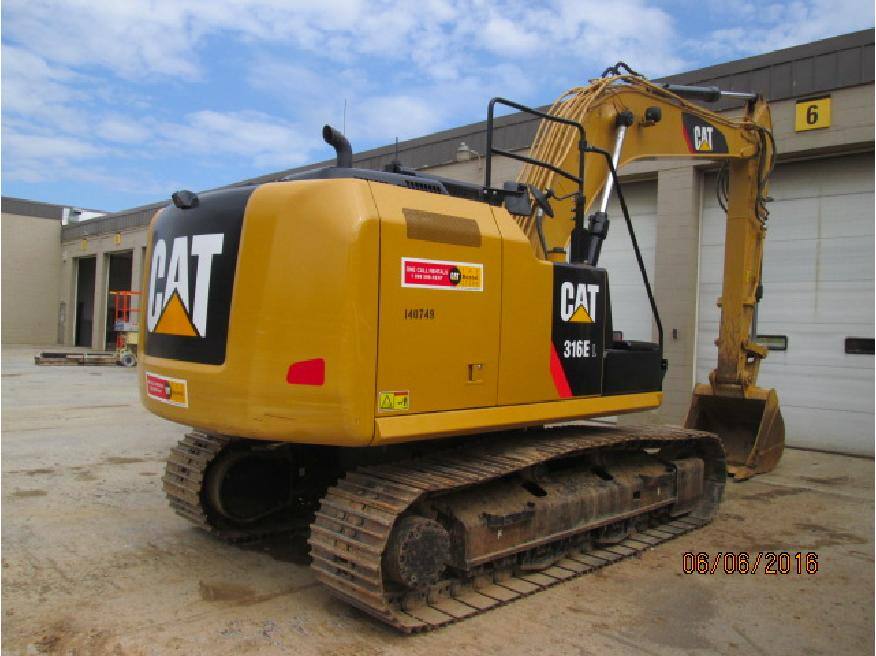 Cat® 316EL Excavator - Cleveland Brothers Cat