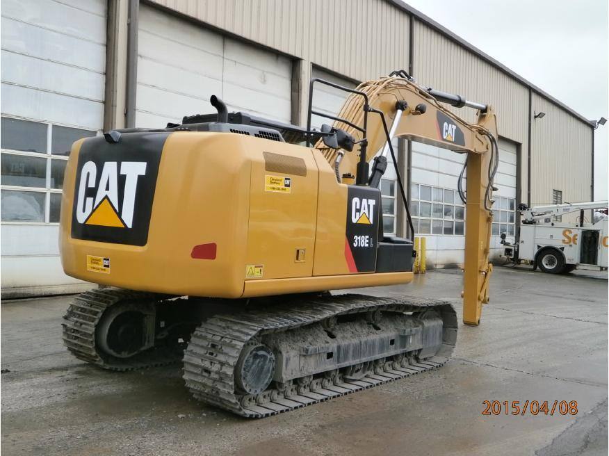 Cat® 318EL Excavator - Cleveland Brothers Cat