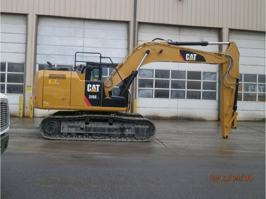 Cat® 318EL Excavator - Cleveland Brothers Cat