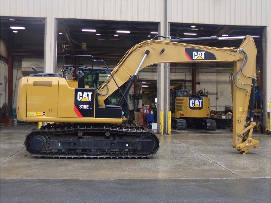 Cat® 318EL Excavator - Cleveland Brothers Cat